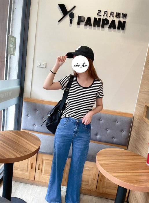 ＊EBO_KR＊韓 【超人氣經典回歸】限時首批現貨優惠$450→389 必買衝量優惠款~超彈性腰身感捲邊羅紋素T | Yahoo拍賣