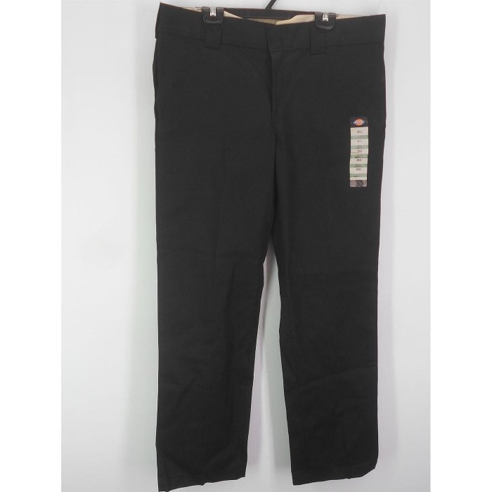 男 ~【Dickies】全新~黑色休閒長褲 36X32號/實量腰圍約38吋(1C4)~99元起標~ | Yahoo拍賣