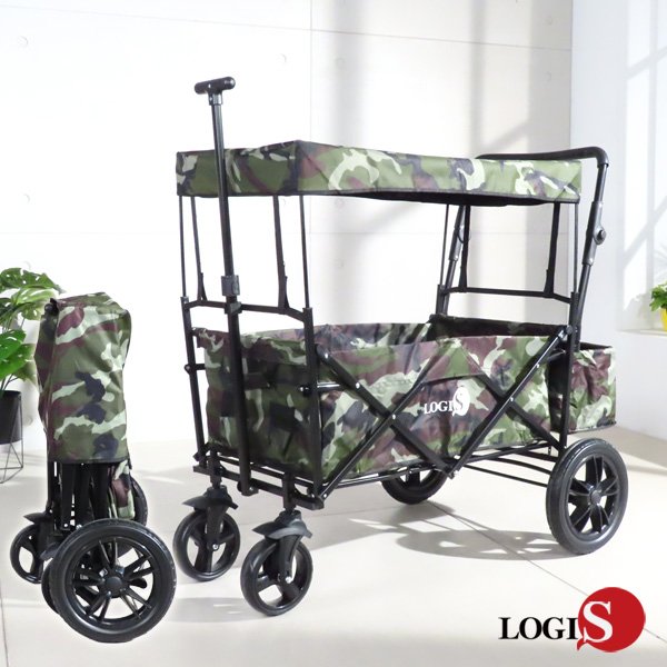 雙桿超大輪美式推車 拉桿車 購物拖車 露營 郊遊 遛狗 折疊便攜 推拉車 拖車 LV169R LV169M 概念 | Yahoo拍賣