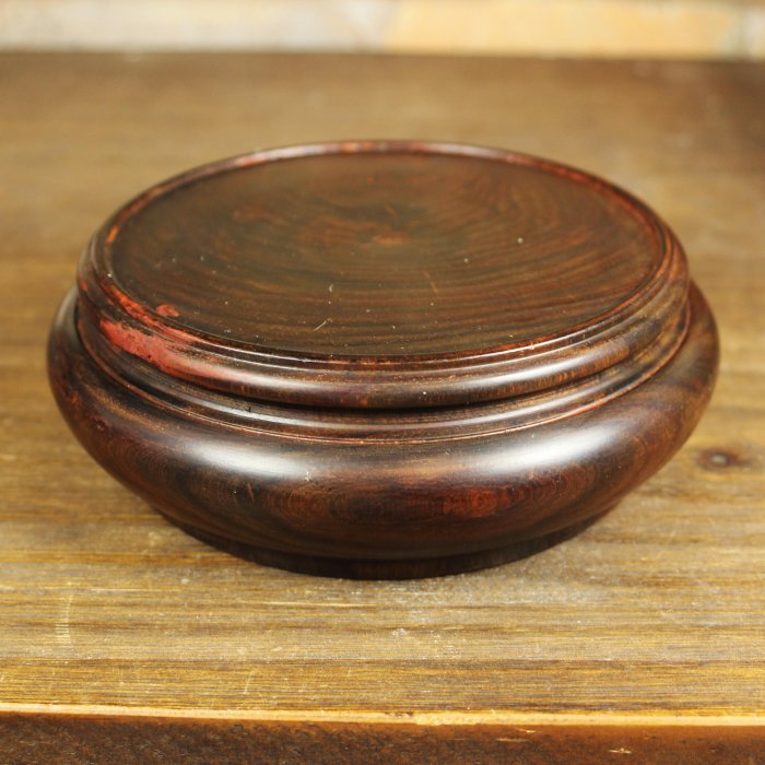 【桑園の】高檔紅木 老酸枝 厚料 茶台 花台 壺承 整塊實木 (委託品) Q 4265 A12 | Yahoo拍賣