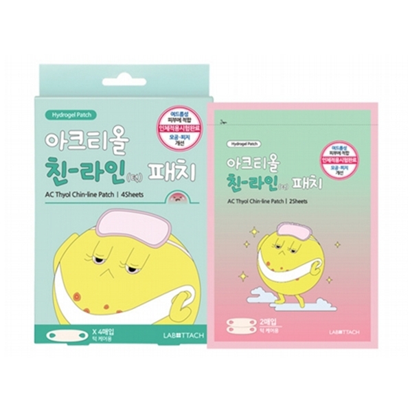 Labottach 樂寶貼劑 下巴淨荳保濕貼(4入/盒)【小三美日】※禁空運 | 面膜 | Yahoo購物中心