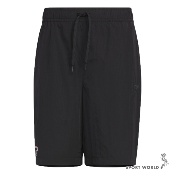 Adidas 短褲 男裝 口袋 三葉草 寬鬆 黑【運動世界】IW6312 | adidas | Yahoo購物中心
