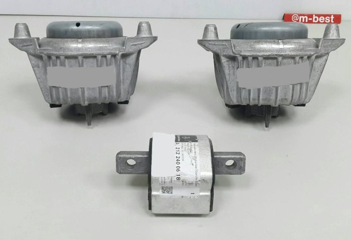 W204 S204 W212 S212 W218 W207 OM646 OM651 (柴油引擎) 引擎腳+變速箱腳 (賓士原廠.套餐組 ...
