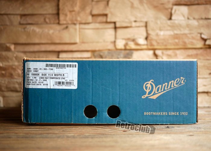 Retro CLUB【一元起標】【二手】Danner 15660X USMC RAT Temperate Boot 美國海軍陸戰隊公發軍靴 ...