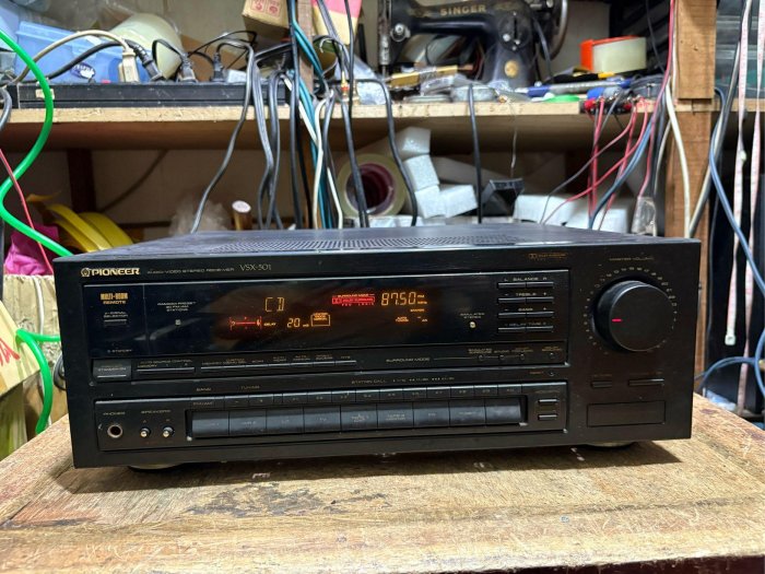 低價起標！零件機... pioneer vsx-501環繞擴大機..731 | Yahoo拍賣