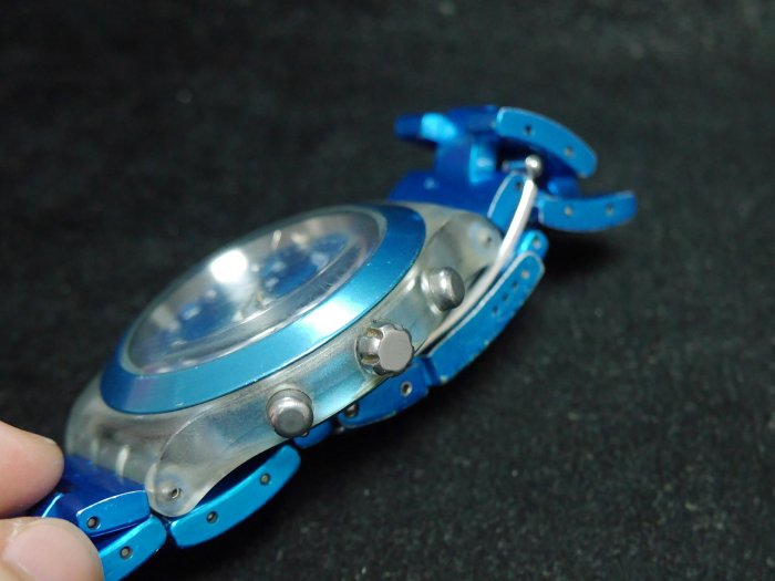 【阿輝の古物】手錶_Swatch_可運作_錶面多刮痕 錶帶有使用痕跡_#E22 | Yahoo拍賣