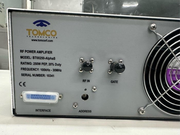 TOMCO Technologies BT00250-AlphaS RF Power Amplifier 100kHz-30MHz射頻功率放大器 | Yahoo拍賣
