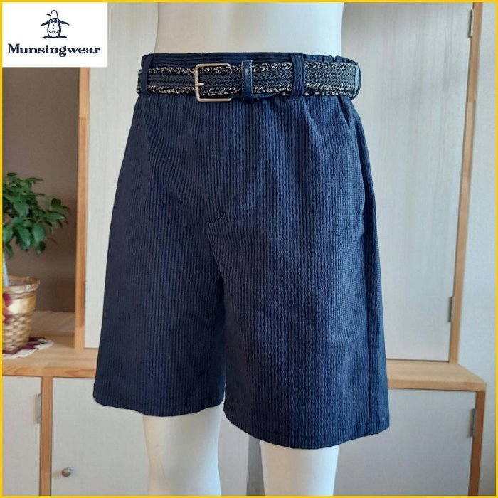 S2 ️企鵝🐧涼爽 短褲【男 W84～88 34～36腰】Munsingwear 企鵝牌 伸縮腰 短褲 M5209M | Yahoo拍賣