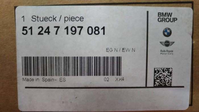 BMW E65 E66 電動液壓 後箱蓋六角鎖 中古良品 | Yahoo拍賣