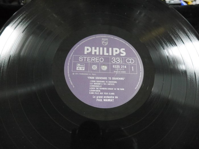 【阿輝の古物】黑膠唱片LP_Paul Mariat From Souvenirs to Souvenirs_有刮痕污漬_#E16_1元起標無底價 | Yahoo拍賣
