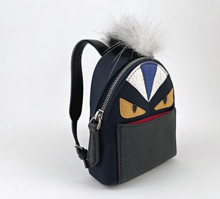 [我是寶琪] Fendi Monster Mini Backpack Keychain迷你鑰匙零錢掛包 | Yahoo拍賣