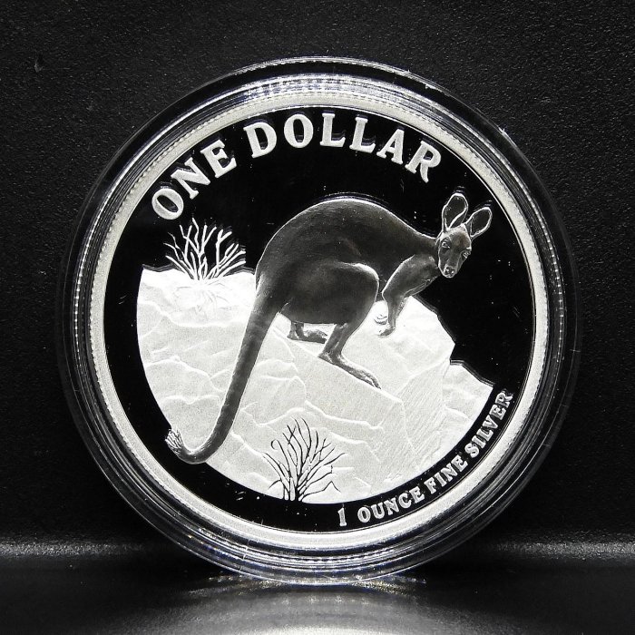 【周日結標】(J112-46)=2010年 澳洲 袋鼠 1 OZ精鑄銀幣=原盒證 =保真 | Yahoo拍賣