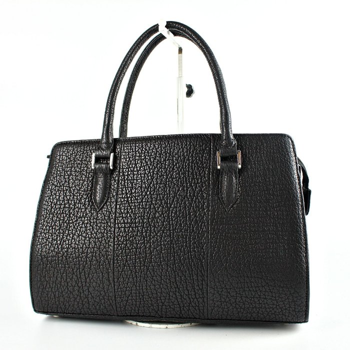 【桑園の】日本 珍稀 鯊魚皮 獨特自然皮紋 俐落托特型 手提包 週日結標 D 7433 | Yahoo拍賣