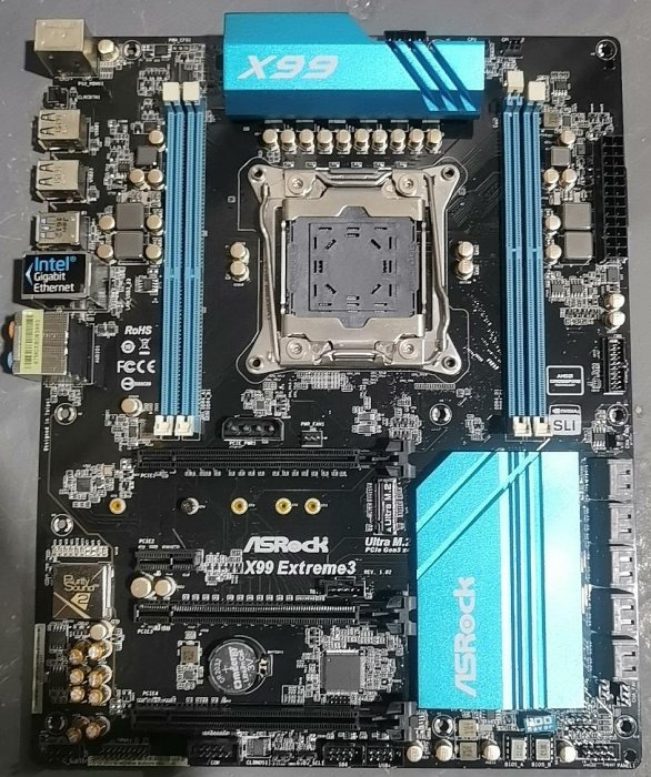 【三和電腦配件店】包郵華擎x99極限玩家3 ASRock X99 Extreme3功能完美主板 [火][hot]無檔片 [火][hot ...