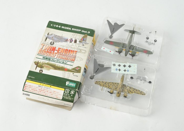 《玖隆蕭松和 挖寶網S》BANDAI / F-toys 1：144 飛機模型 盒裝 共 5入 (14470) | Yahoo拍賣