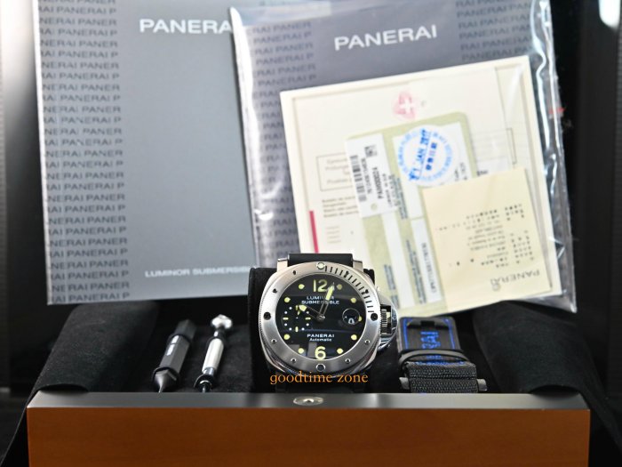 [現貨] Panerai 沛納海 Pam 024 Luminor Submersible 黑面 44mm PN574 1024 692 ...