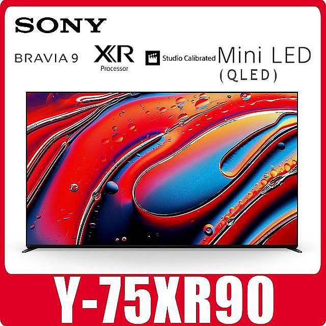 北市到付含運裝.SONY Y-75XR90 75吋Mini QLED 4K電視 | Yahoo拍賣
