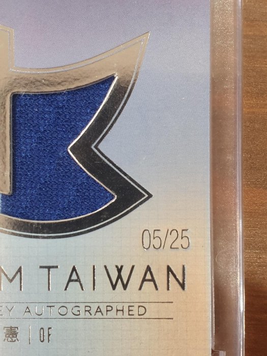 2024 CPBL 中華職棒大聯盟 陳傑憲 限量/25 簽名球衣卡 AUTO PATCH GAME USED 2023世界棒球經典賽使用球衣 | Yahoo拍賣