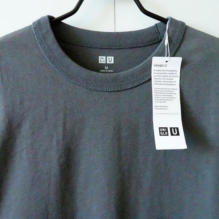 男╭＊一元起標～當 我 們 在 衣 起C-WIT＊╯全新專櫃UNIQLO簡單純色休閒上衣M | Yahoo拍賣