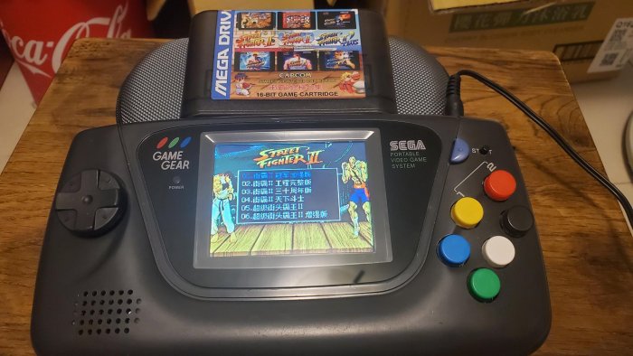 懷舊SEGA Game Gear掌機改造MEGA DRIVE handheld console 掌機 | Yahoo拍賣