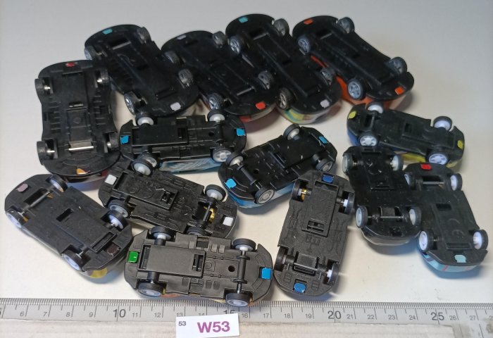 【週一21:00】53~W53~金屬製汽車模型14件長6.5/8.5cm。如圖 | Yahoo拍賣