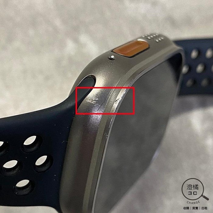 『澄橘』Apple Watch Ultra 2 49mm LTE 鈦原色+黑運動錶帶《二手 無盒》A76437 | Yahoo拍賣