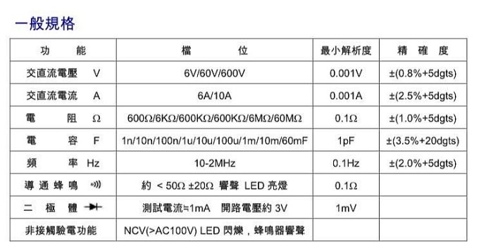 HILA海碁 DM-5000智慧型全螢幕數字電錶 | Yahoo拍賣