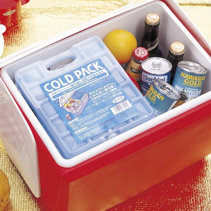 ||MyRack|| 日本CAPTAIN STAG 鹿牌 抗菌冷媒1000g 冰磚 保冷劑 冰桶冷媒 M-9503 | Yahoo拍賣