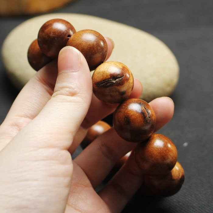 【桑園の】天然雷擊棗木 避邪 圓珠 20MM 手串 道教第一聖木 (委託品) Q 8010 A01 | Yahoo拍賣