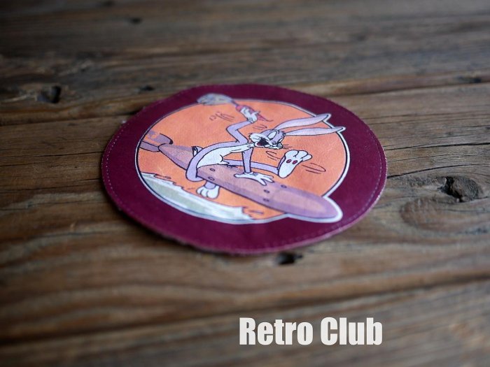 Retro CLUB【一元起標】【全新】訂製款 VMTB-242 Bugs Bunny 海軍陸戰隊魚雷轟炸中隊 242 隊徽 布章 臂章 ...