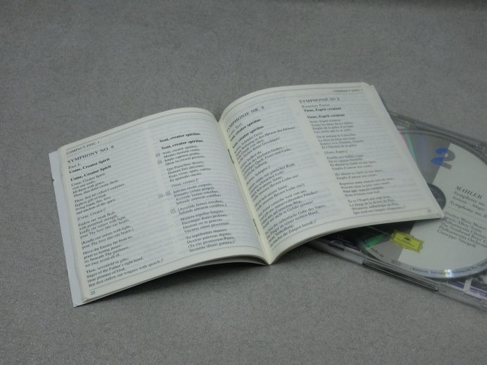 072806》Mahler：Symphonies Nos.10 & 8﹝2CD﹞【音癡姐一元起標】 | Yahoo拍賣