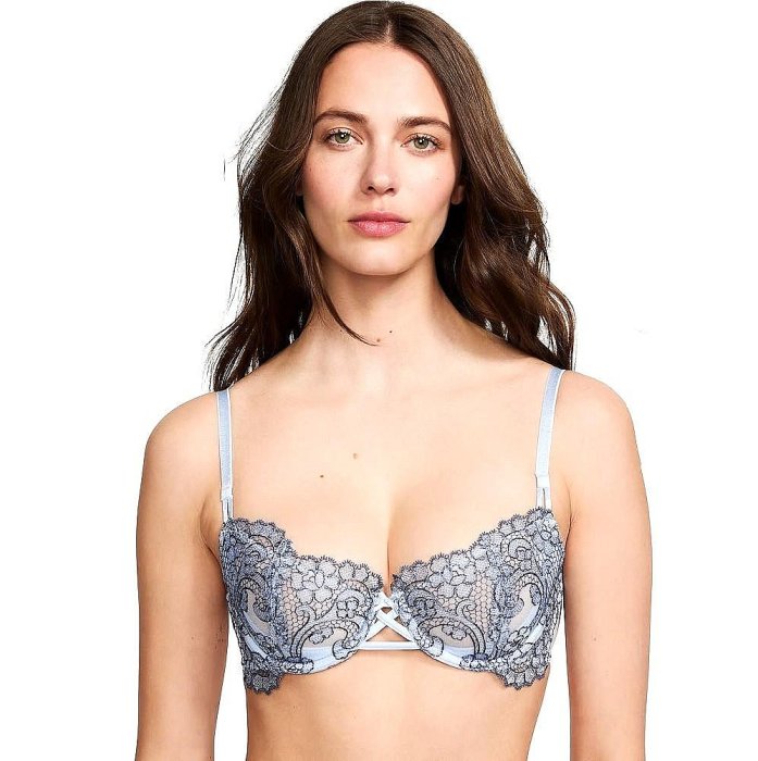 【菲菲美國舖】唯美蕾絲。70C/75B/75C現貨~* 美國VS維多利亞的秘密 *~自然托高 ️性感集中細緻蕾絲胸罩內衣 | Yahoo拍賣