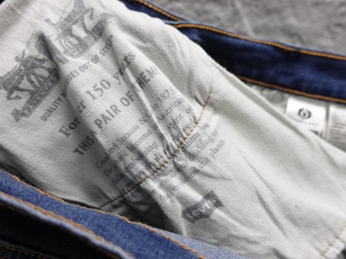 CA 美國品牌 LEVI'S 511 淺藍仿舊刷紋 合身版 彈性牛仔褲 36腰 一元起標無底價E209 | Yahoo拍賣