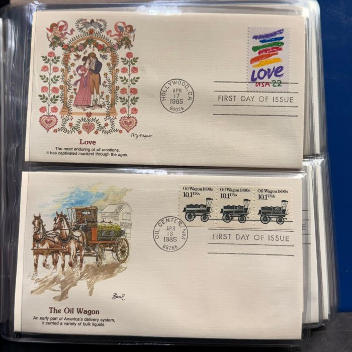 【藏舊尋寶屋】老美國《The United States First Day Cover Collection》首日封收藏冊※0611012 ...