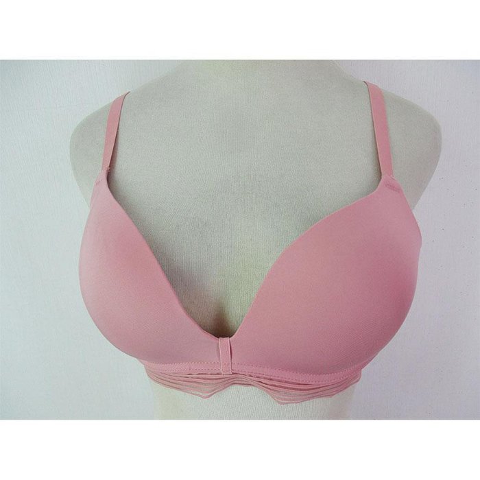 女 ~【曼黛瑪璉】粉紅色素面內衣 尺碼85B(25-7B2)~120元直購~ | Yahoo拍賣