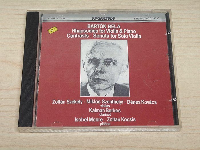 【駱克二手古典CD】BARTOK SZEKELY SZENTHELYI KOVACS BERKES MOORE KOCSIS 匈牙利版 無IFPI | Yahoo拍賣