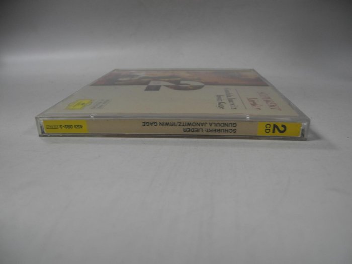 MWM 【二手CD*2】Schubert: Lieder│Gundula Janowitz / Irwin Gage 德版 側標有損 有歌詞本 ...