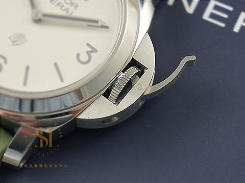 PANERAI 沛納海 Luminor Base Logo PAM1087 PAM01087 不鏽鋼 白色面盤 小秒針 手上鍊 三日鍊 ...