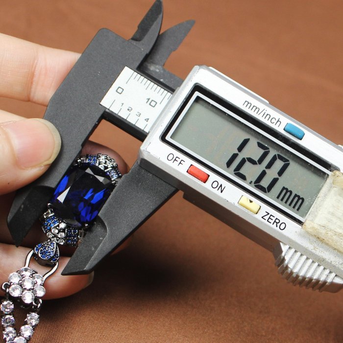 【桑園の】10克拉 大顆 超美藍寶石 硬度9 寶石項鍊 (委託品) Q 7023 A01 | Yahoo拍賣