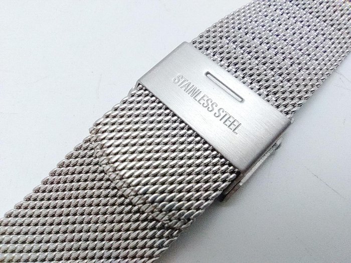 【timekeeper】 全新20mm不鏽鋼錶帶/米蘭帶+拆錶帶工具+錶耳針(銀色) | Yahoo拍賣