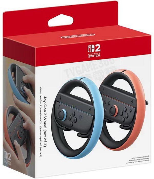 任天堂 SWITCH2 NS2 原廠 JOYCON2 方向盤 套件 1組2入 賽車遊戲 瑪利歐賽車專用 BEE-020 | Yahoo拍賣