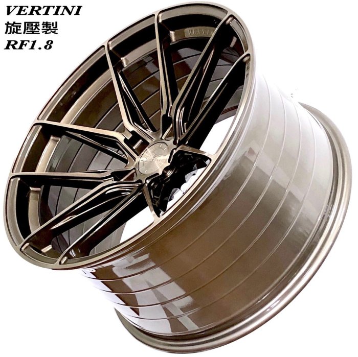 全新 VERTINI RF1.8 RFS1.8 輕量化 19吋旋鍛鋁圈 5孔114.3 5孔120 5孔112 5孔108 5孔100 | Yahoo拍賣