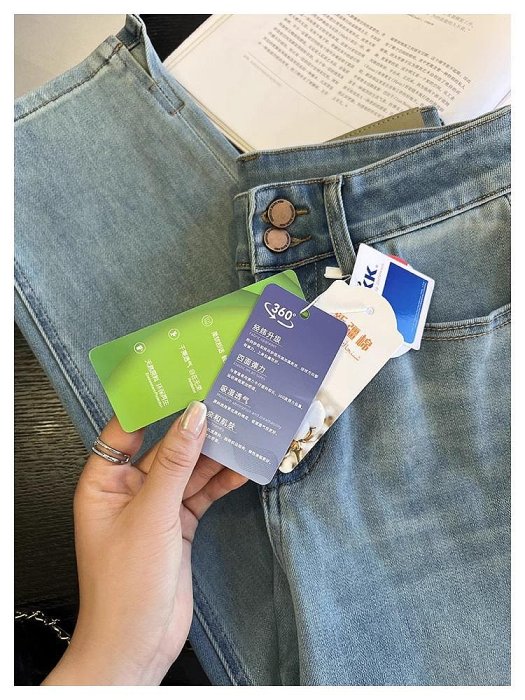 ☆ANGELA HOUSE☆韓單 直直腿！版型好~四面彈法棍九分高腰直筒牛仔褲 商品追加 | Yahoo拍賣