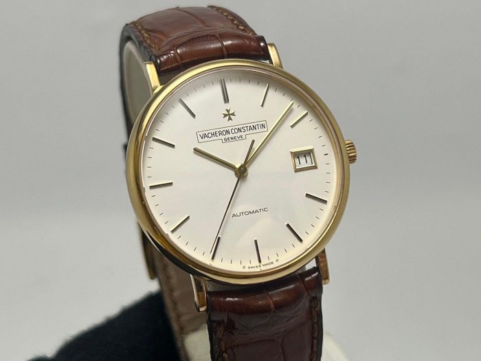 【黃忠政名錶】VACHERON CONSTANTIN 江斯丹頓 VC 黃k金 Patrimony 42002 cal.1312 Auto ...