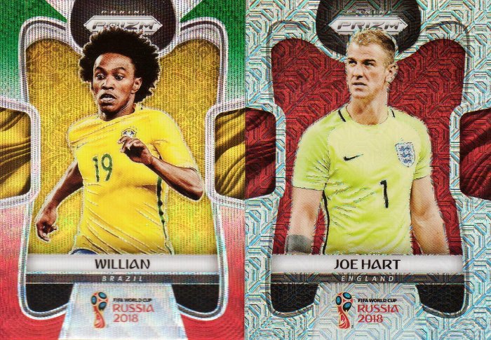 【SC7-6159】FIFA精選4張特卡 如圖 2018 PRIZM FIFA | Yahoo拍賣