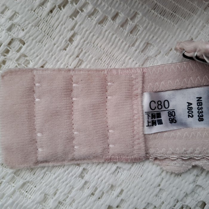 ＊二手美品＊【華歌爾-新隱絲記形鋼圈無痕款~粉色上衣】~80C~直購590元~ | Yahoo拍賣