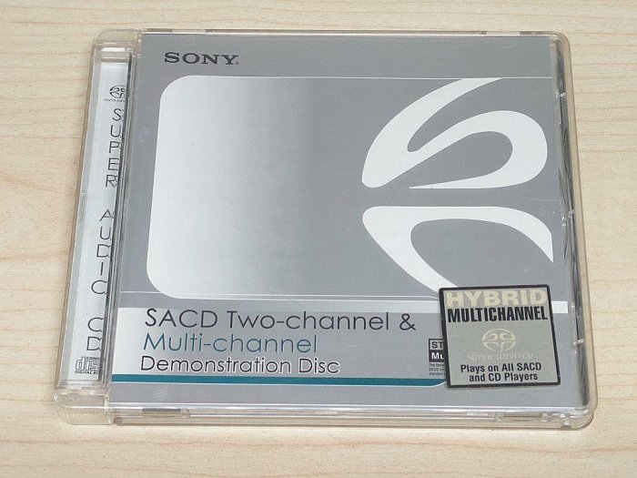 【駱克二手西洋CD】SACD TWO-CHANNEL&MULTICHANNEL DEMONSTRATION DISC SACD 德版 專輯頁黃斑&霉點 封底黃斑 | Yahoo拍賣