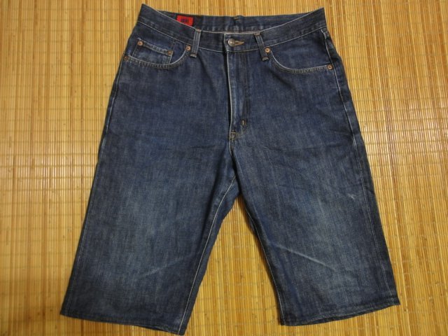 (抓抓二手服飾) EDWIN 530Z 牛仔短褲(長改短) W33 | Yahoo拍賣