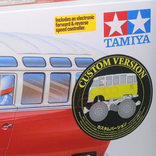 TAMIYA 1/12 Volkswagen Type 2 T1 Wheelie 遙控車 (電鍍黑色輪框) 84373 | Yahoo拍賣
