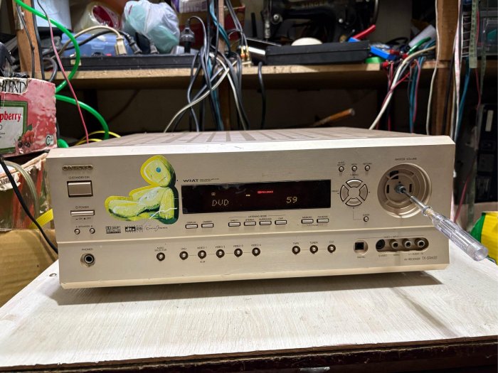 低價起標！零件機...需自取onkyo tx-sr600數位環繞擴大機..808 | Yahoo拍賣